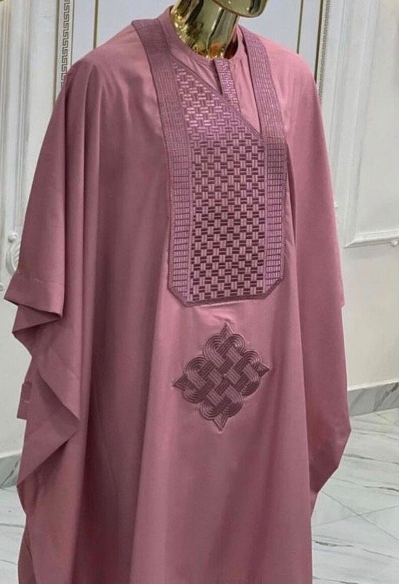 3pc African Agbada Dress, African Men's Clothing, African Attire ...
