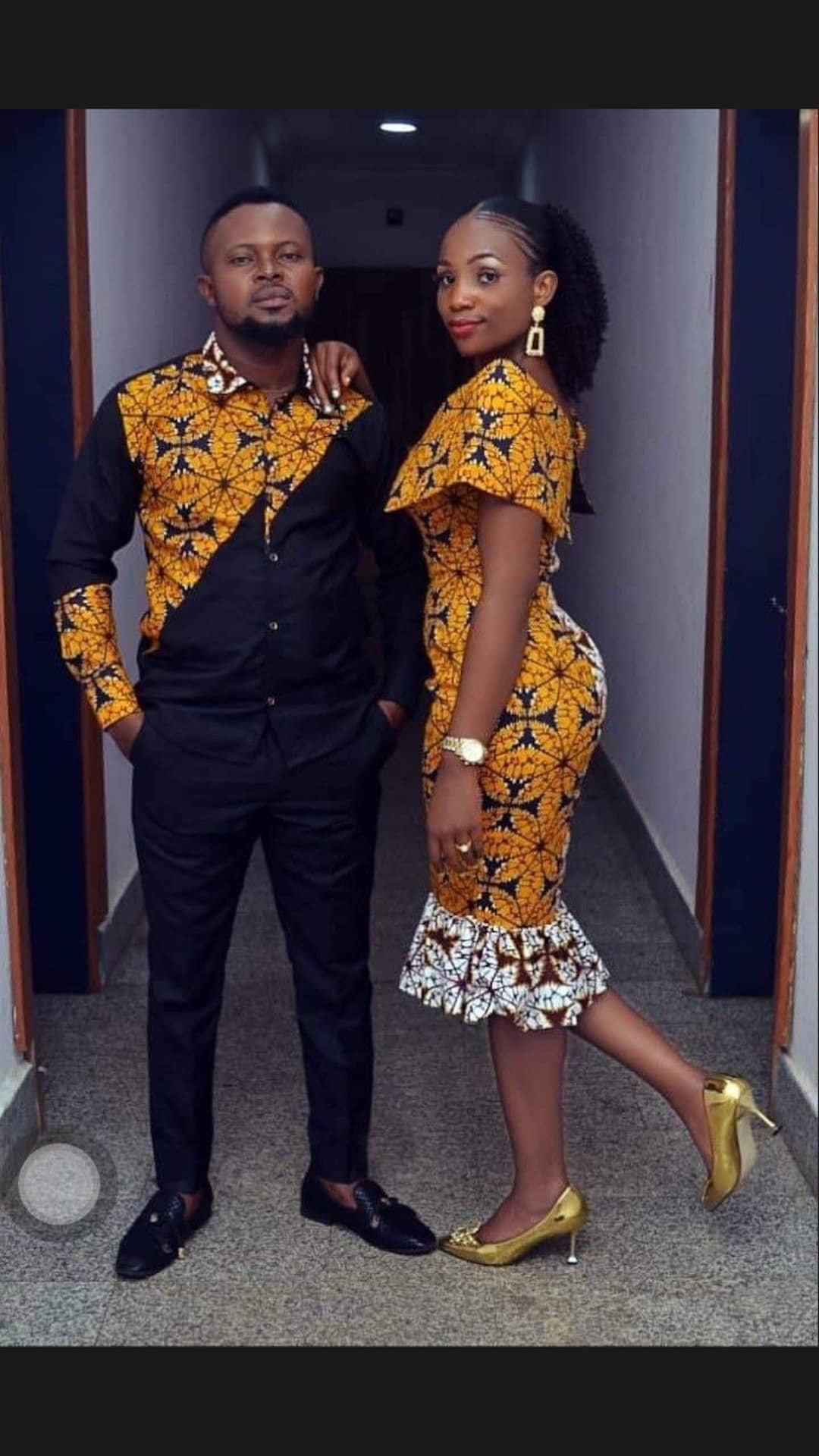 African Couples Wears, African Couples Outfit, African Couples Attire ...