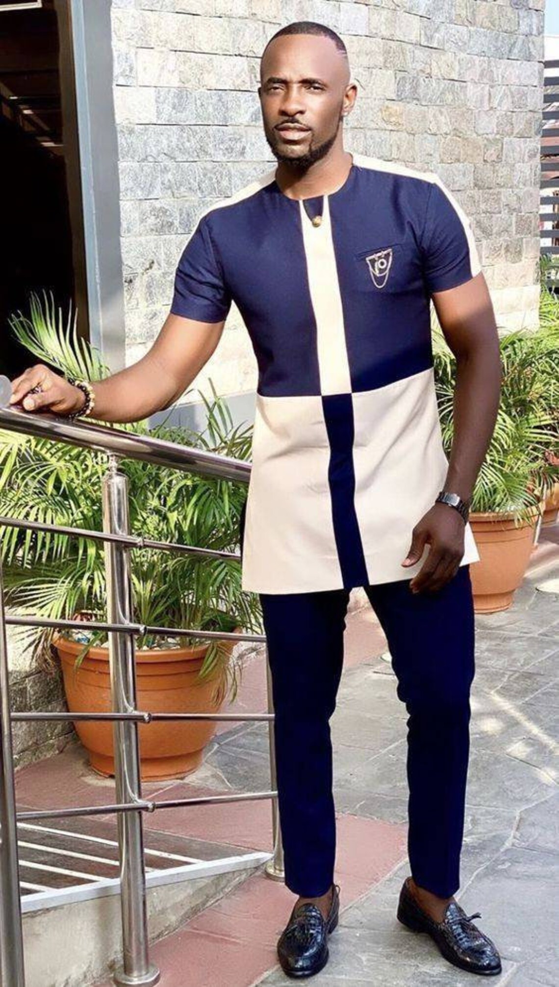 African Men Clothing African Groom Suit African Men Outfit - Etsy