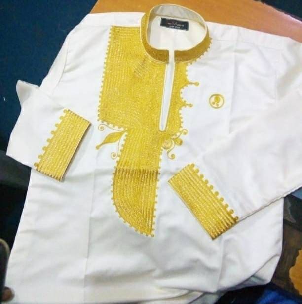 African Embroidered Suit. African Men's Clothing / African Fashion ...
