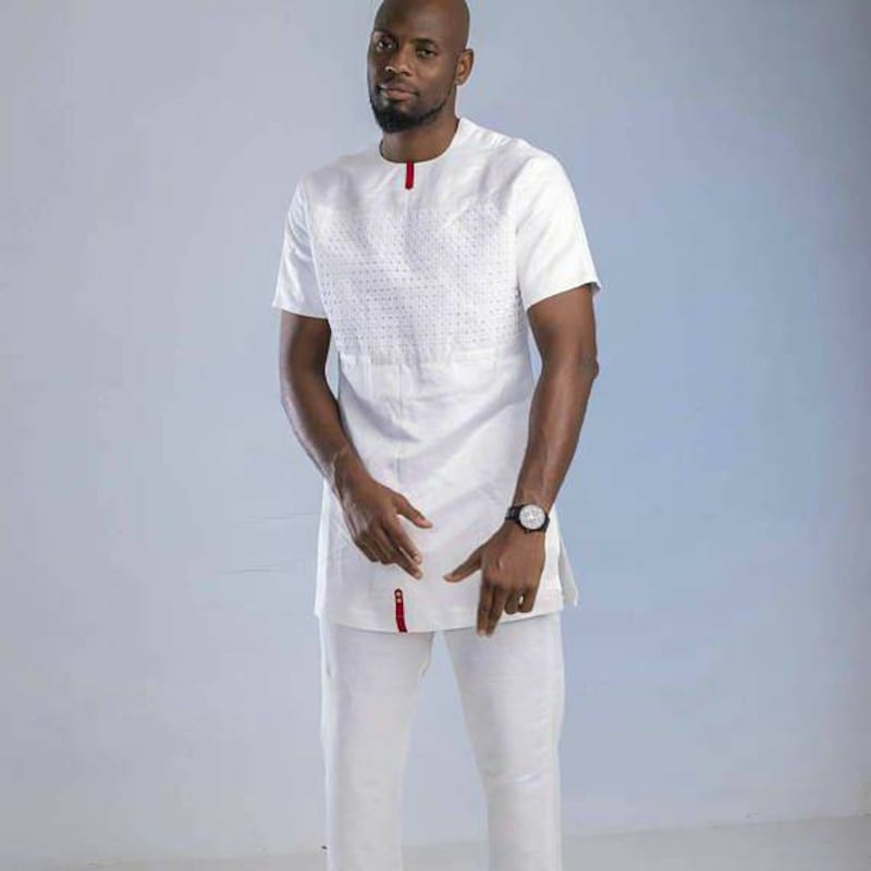 African Dashiki Men Set - Etsy