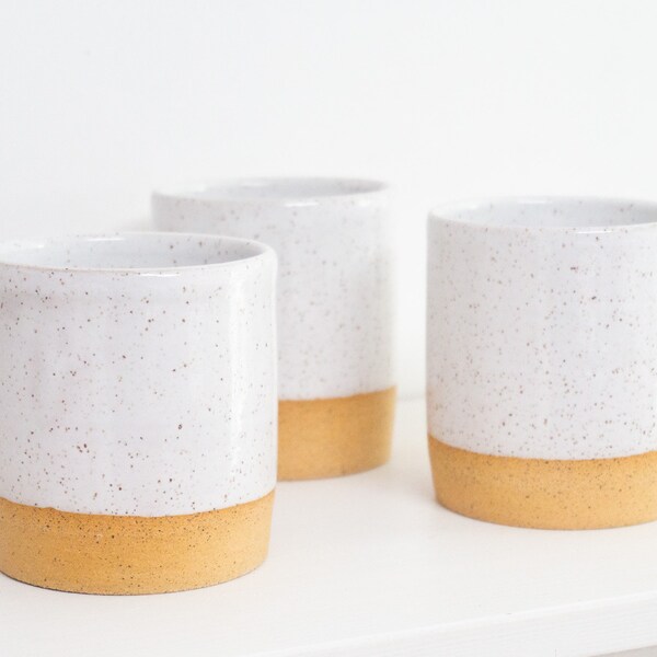 Ceramic Water Glass - Etsy