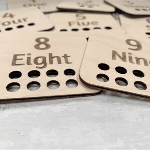 Children's Number Cards | First Numbers | Pre School | Resources ...