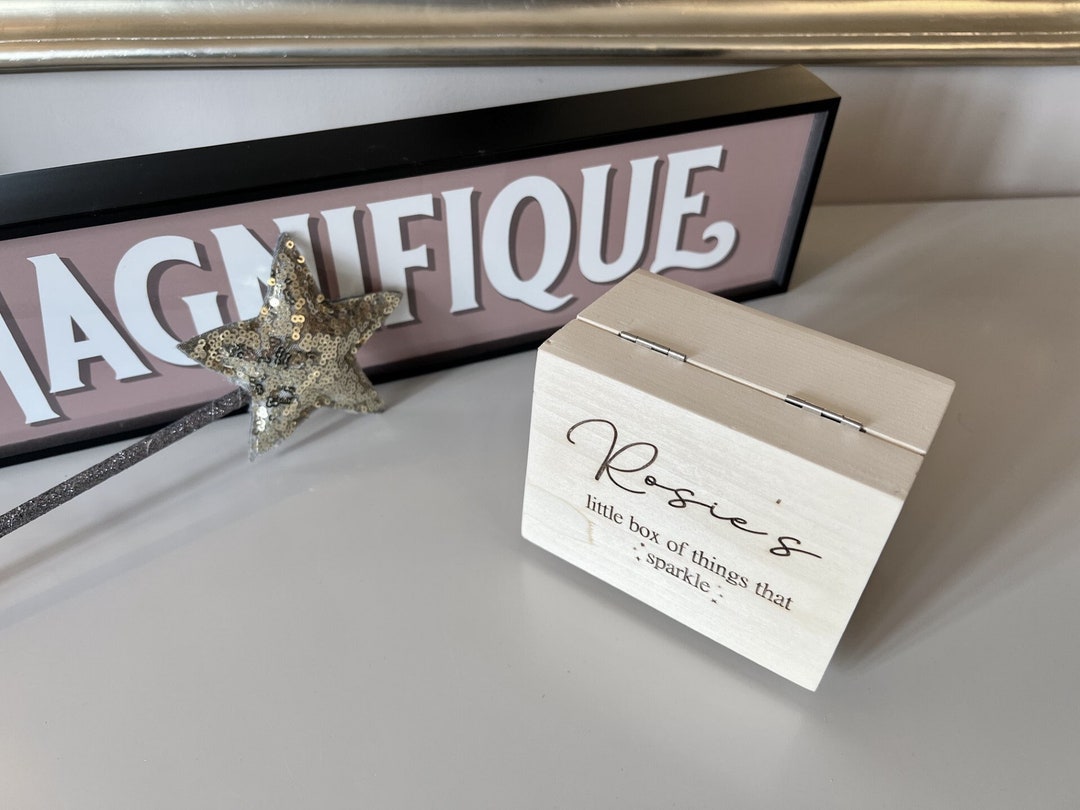 Children's Little Box of Sparkle Box Bobbles Bows Jewellery Little Girl ...