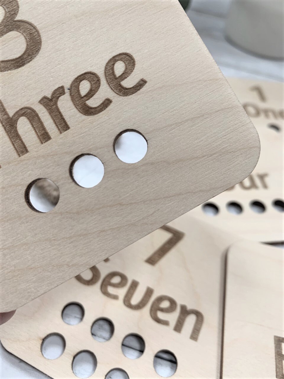 Children's Number Cards | First Numbers | Pre School | Resources ...