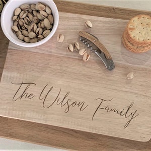 Chopping Board | Personalised | Bespoke | Engraved | Wooden Kitchenware ...