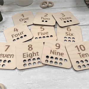 Children's Number Cards | First Numbers | Pre School | Resources ...