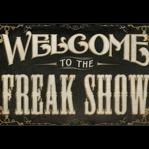 Metal Sign WELCOME to the FREAK SHOW Circus Sideshow Carnival - Etsy