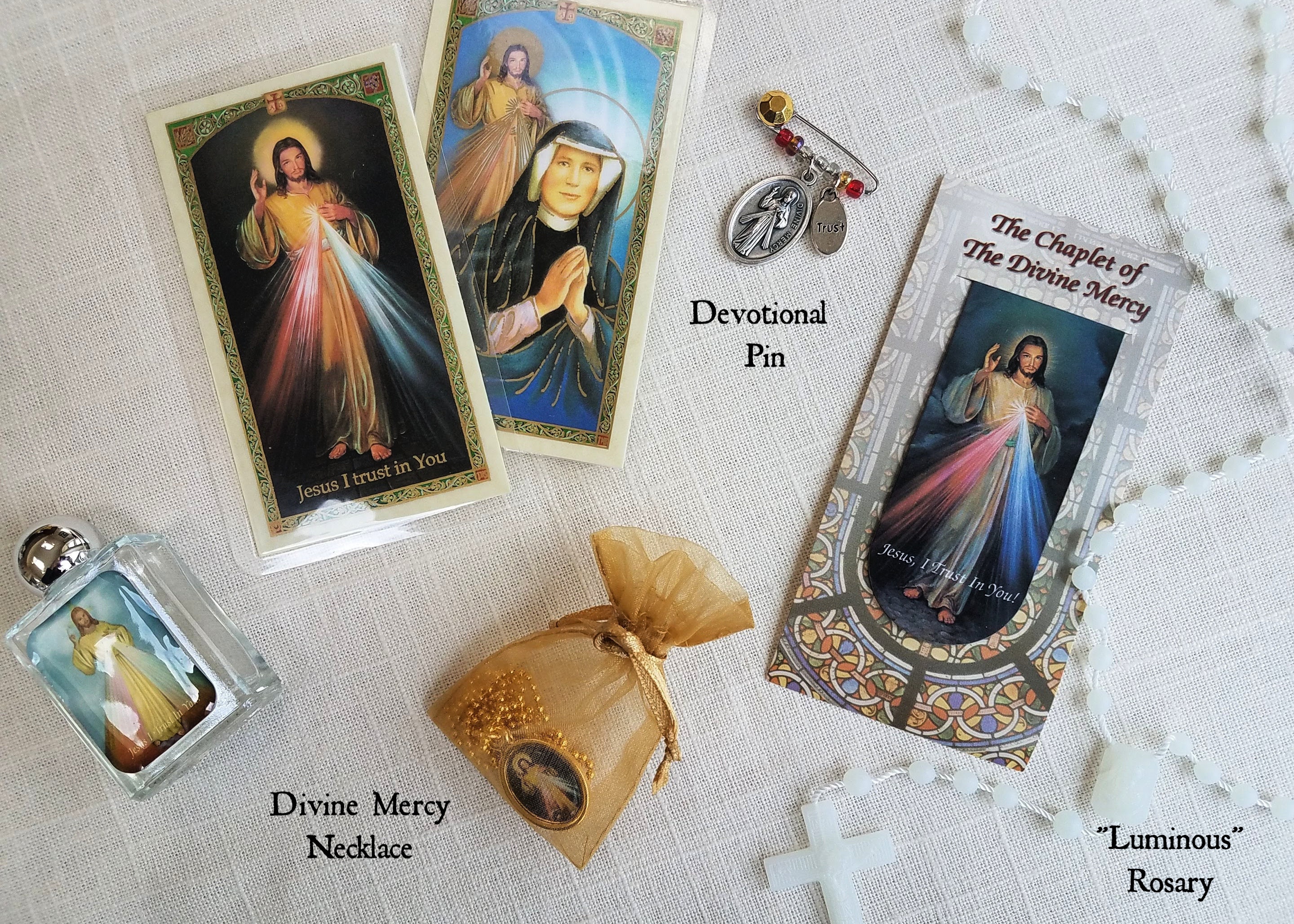 Divine Mercy Catholic Care Package / Gift Set / St. Faustina | Etsy