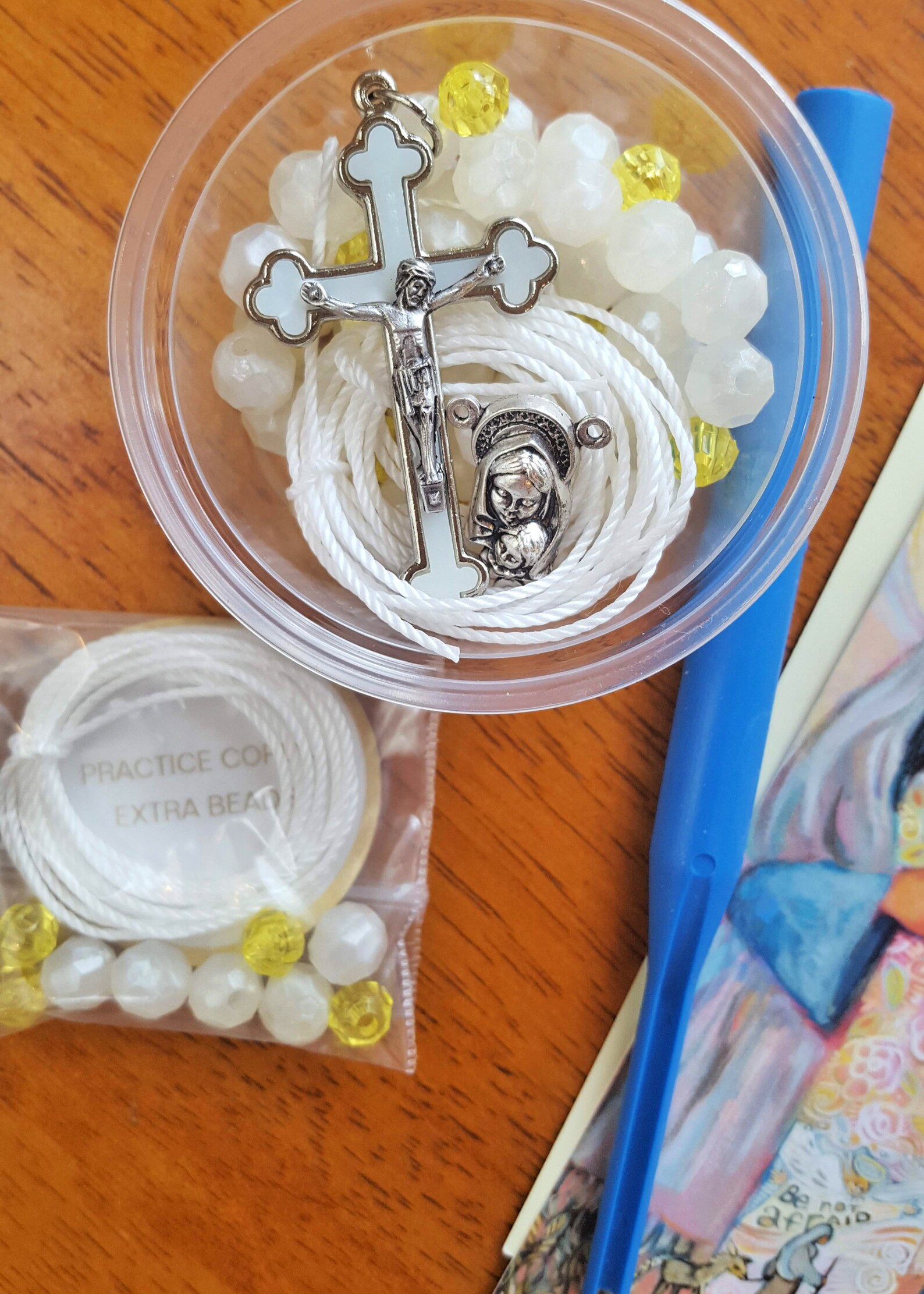 Magnificat Make-Your-Own Rosary Kit | Etsy