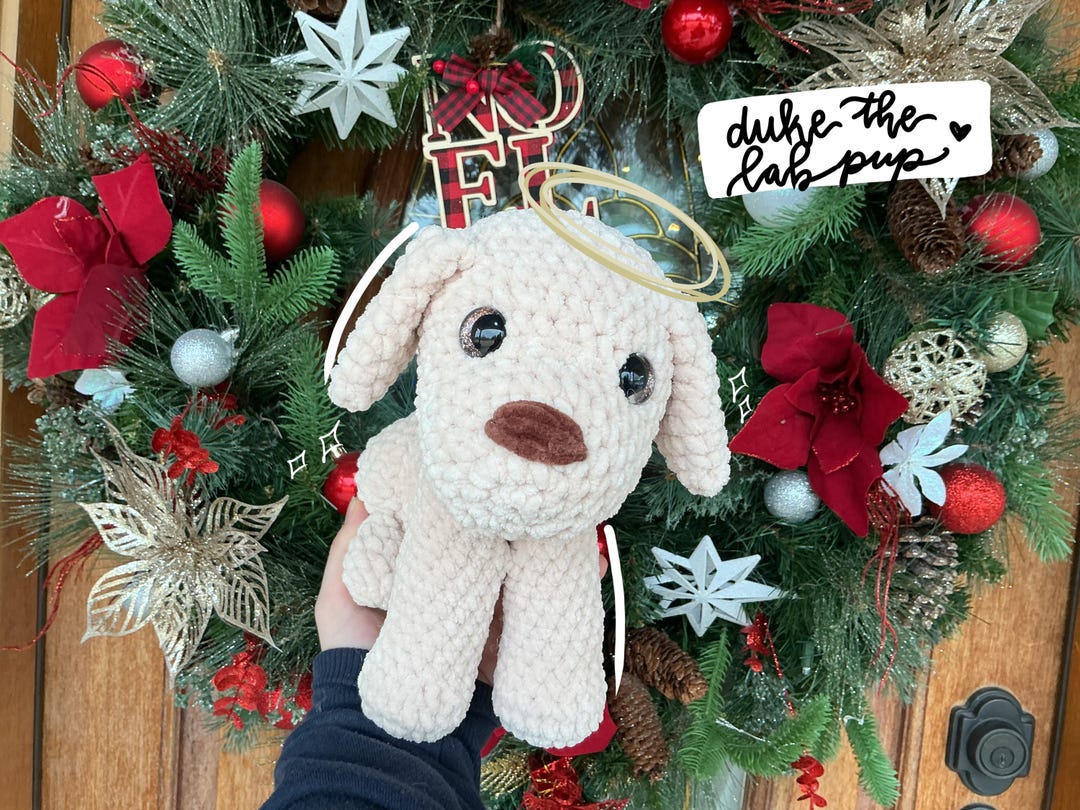 Duke the Lab Puppy Crochet Pattern: Digital Download - Etsy