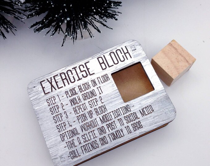 Walk Around the Block Perfect Gift Give the Gift of Exercise and Health ...