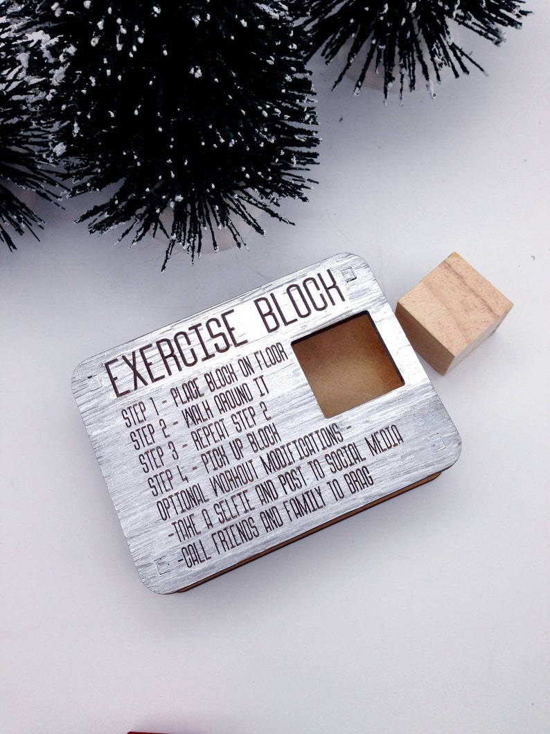 Walk Around the Block Perfect Gift Give the Gift of Exercise - Etsy