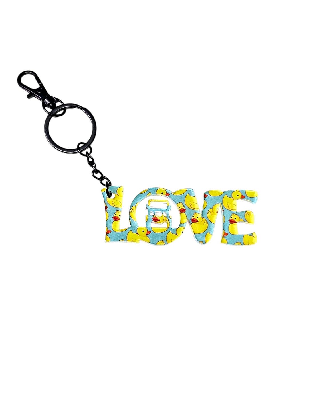Rubber Ducky Beep Love SUV Keychain - Etsy
