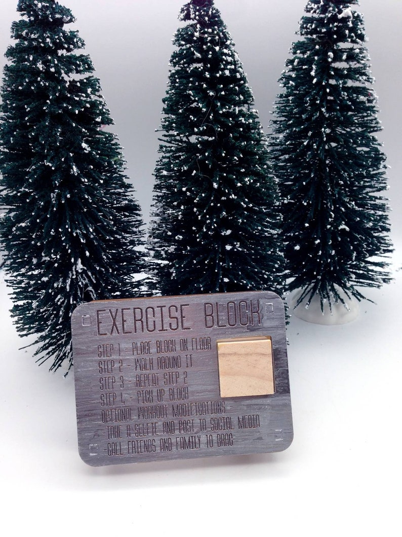 Walk Around the Block Perfect Gift Give the Gift of Exercise - Etsy