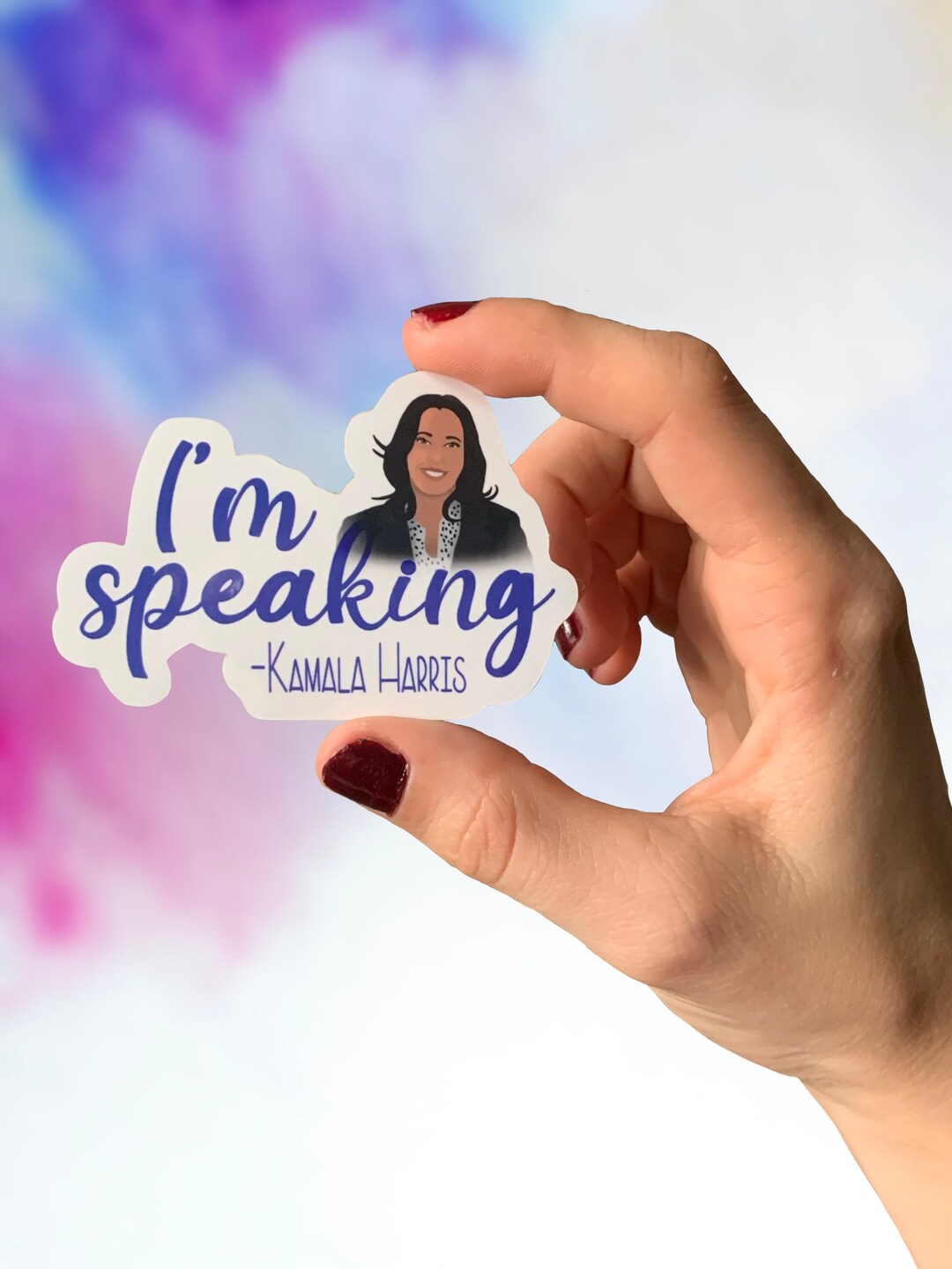 I’m Speaking Sticker - Etsy