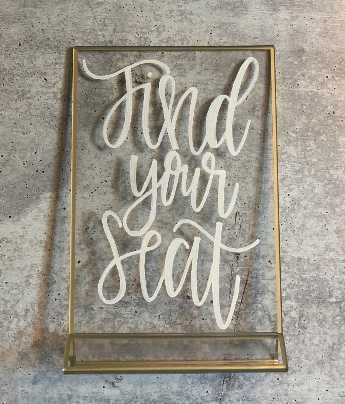 Handwritten Table Numbers - Etsy