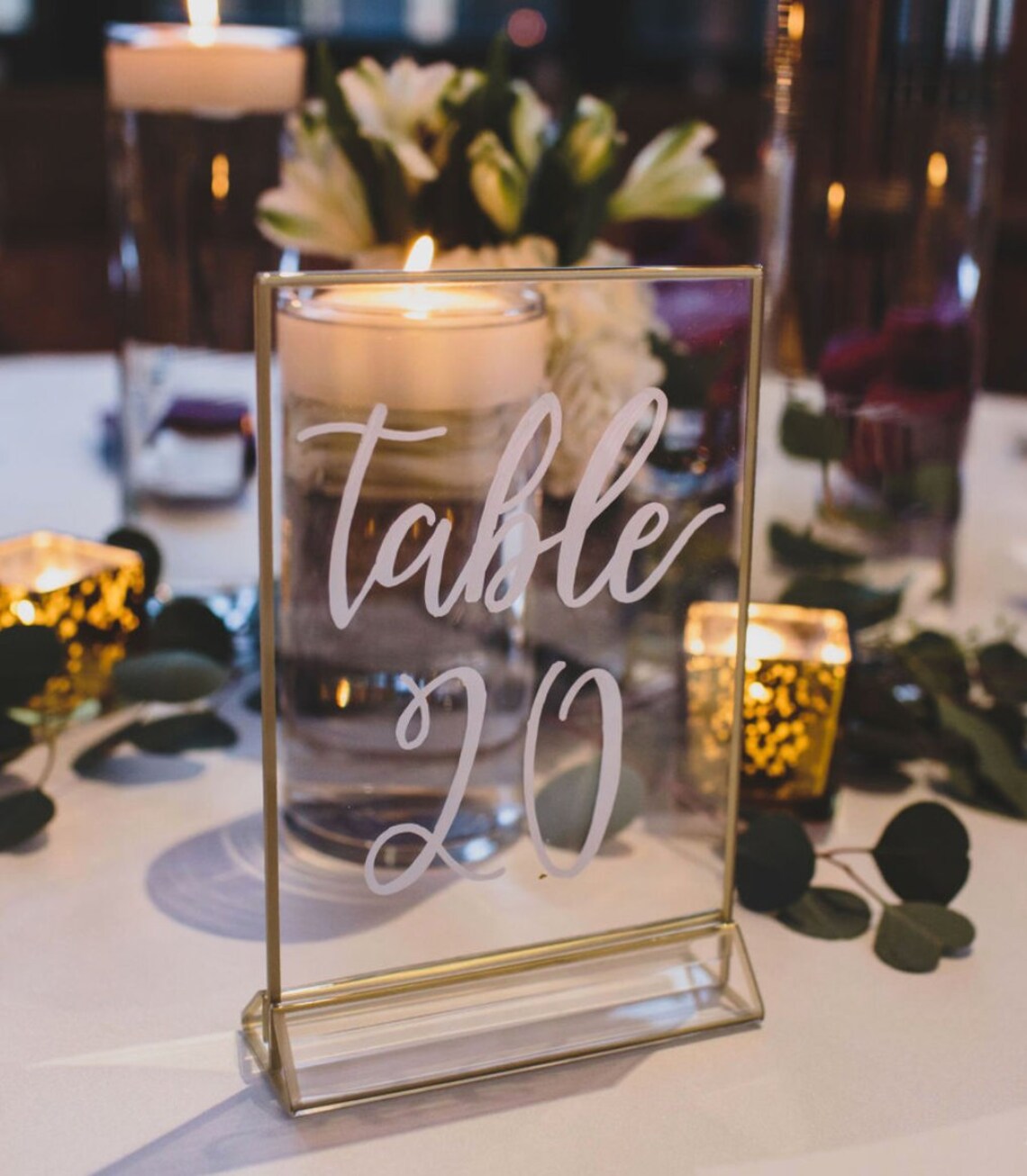 Handwritten Table Numbers - Etsy