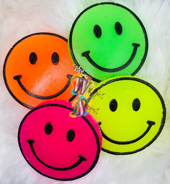 Smiley Face Car Scent Emoji Car Scents Smiley Face Ornament | Etsy