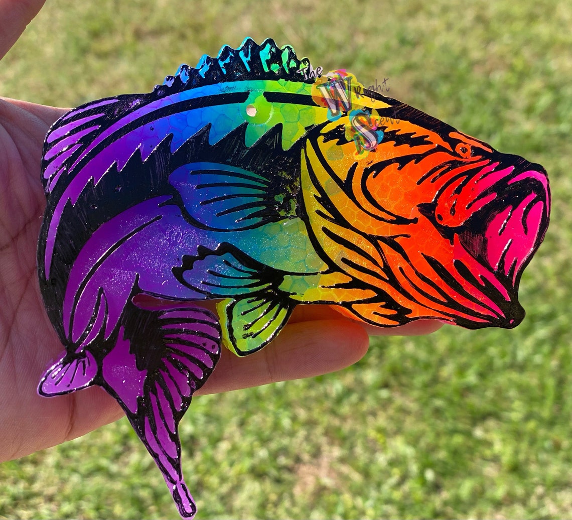 Bass Fish Car Freshieners Car Scents Bass Car Scent Car - Etsy