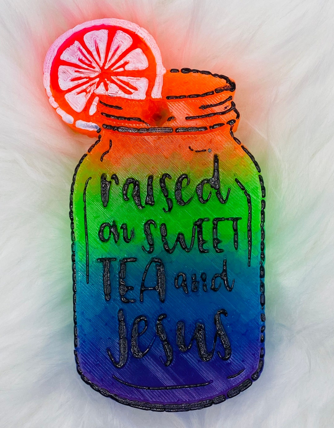 Raised on Sweet Tea and Jesus Car Freshieners , Sweet Tea & Jesus Car ...