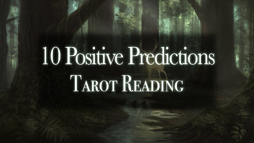 10 Positive Predictions | Tarot Reading - Etsy