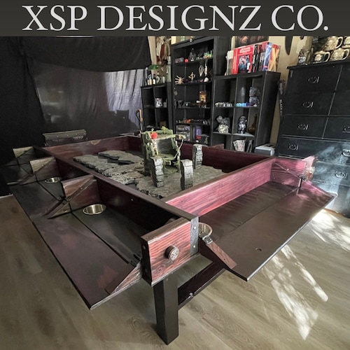 Dungeons and Dragons Gaming Coffee Table plans - Etsy Hong Kong
