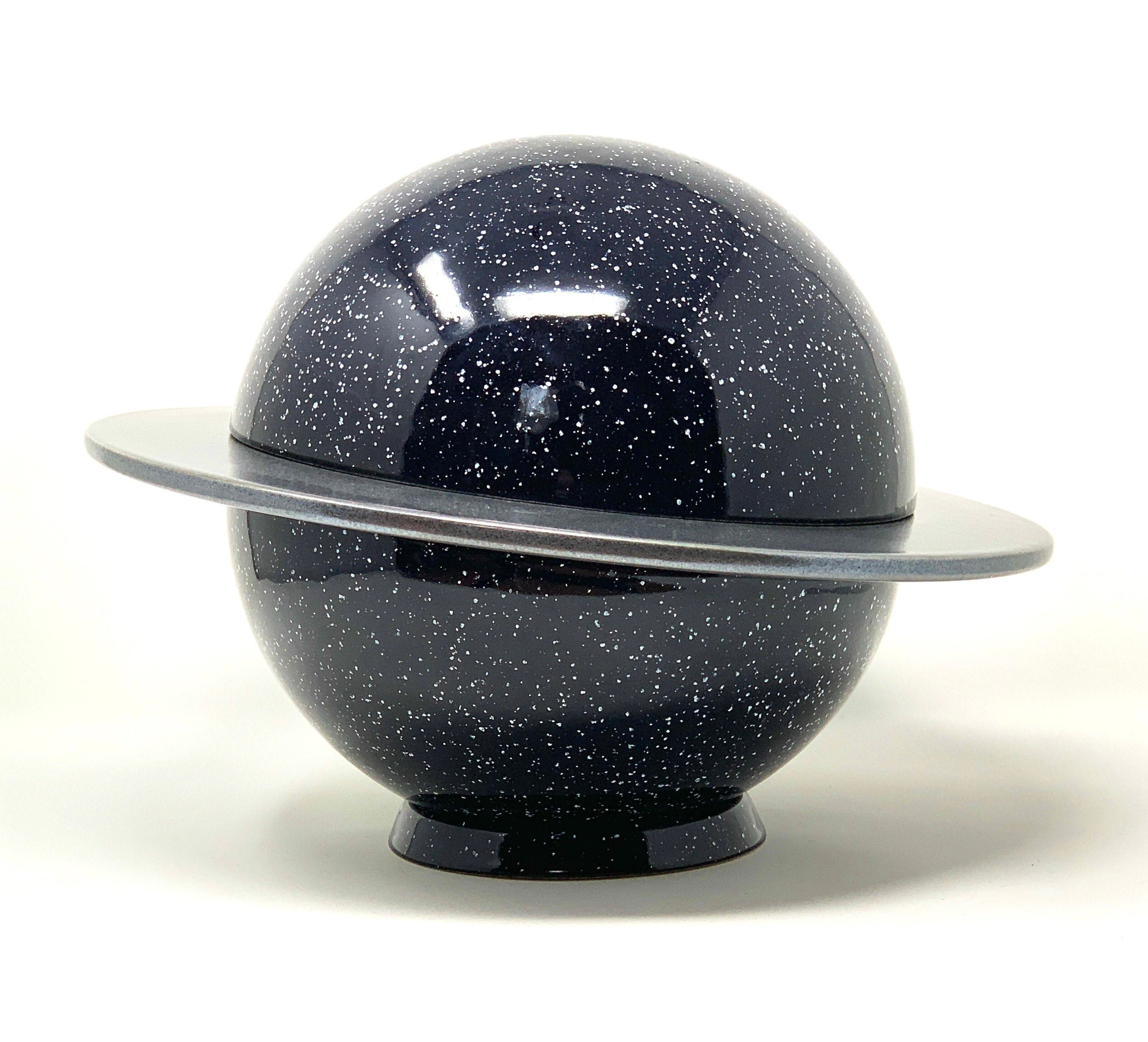 Cremation Urn Planet Saturn Ceramic Modern Funeral Urn for - Etsy UK