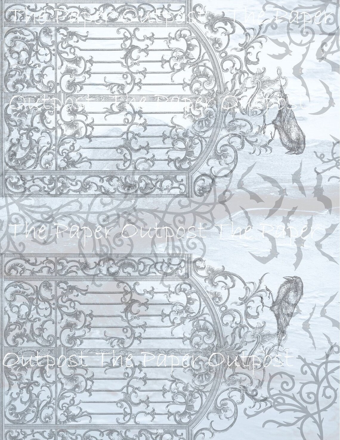 Halloween Signature Gothic Spooky Digital Download Printable - Etsy