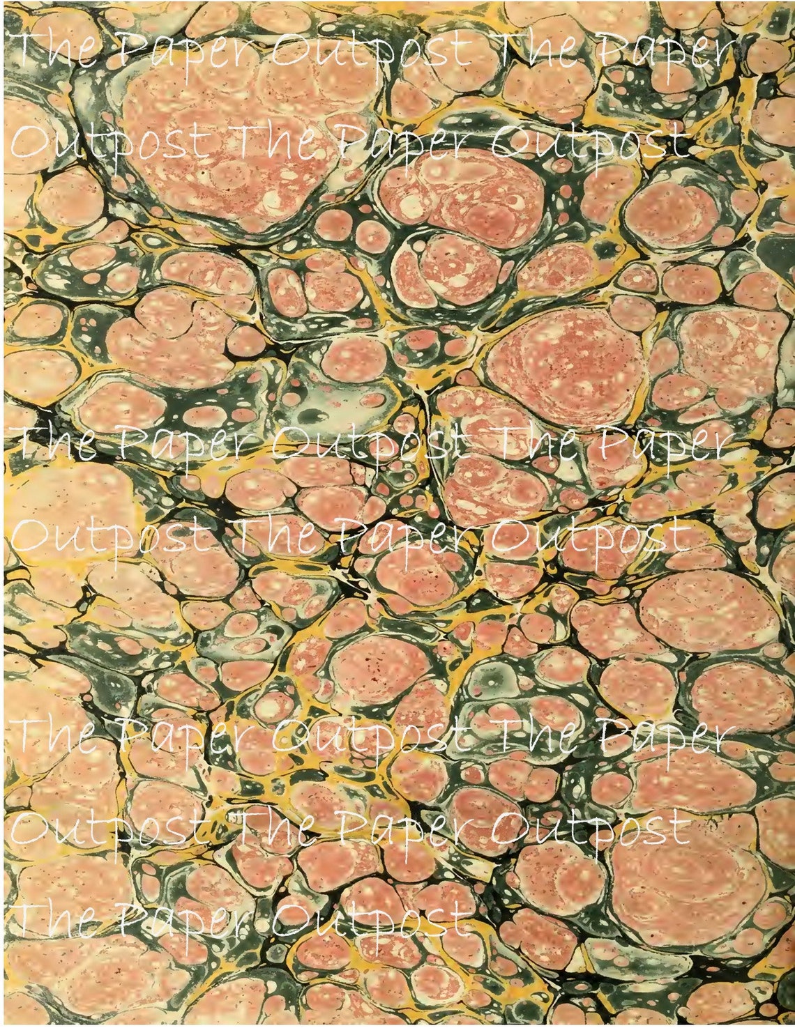 Marbled Papers Antique Digital Printable Kit Digital Kit Digi - Etsy