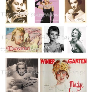 FILM STAR Digital Download, Printable Image, Digikit, Instant Download ...