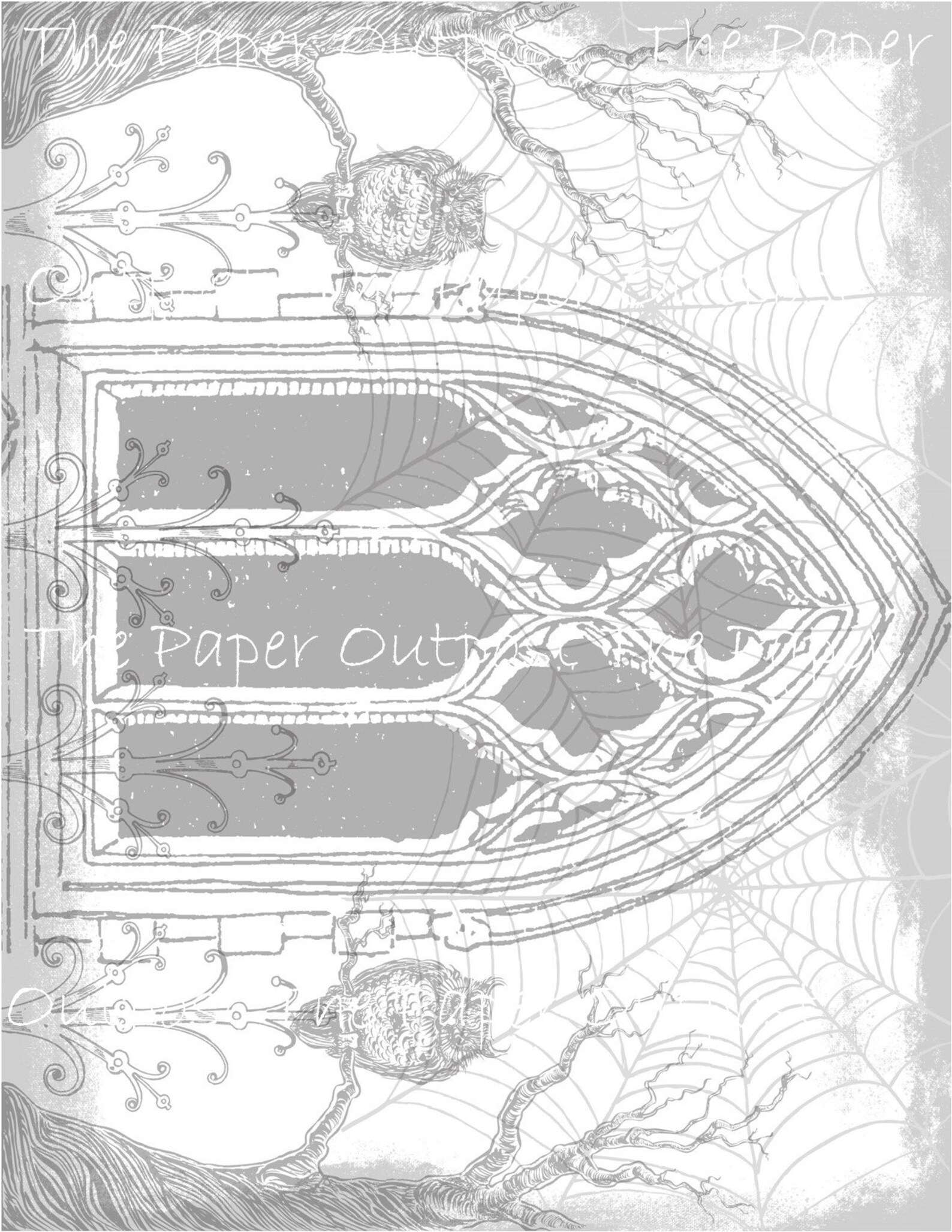 Halloween Signature Gothic Spooky Digital Download Printable - Etsy