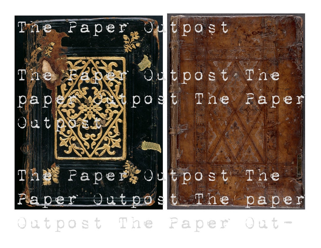 Book Covers Vintage Digital Printable Kit Digital Kit Digi Kit Digikit ...