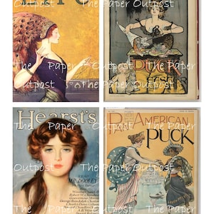 Old Magazine Covers Digikit Digital Kit Digital Printable Digital Digi ...