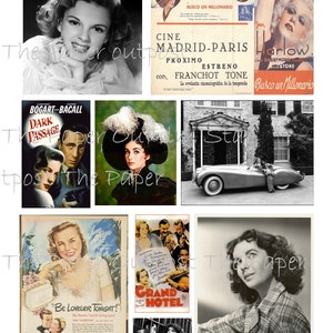 FILM STAR Digital Download, Printable Image, Digikit, Instant Download ...