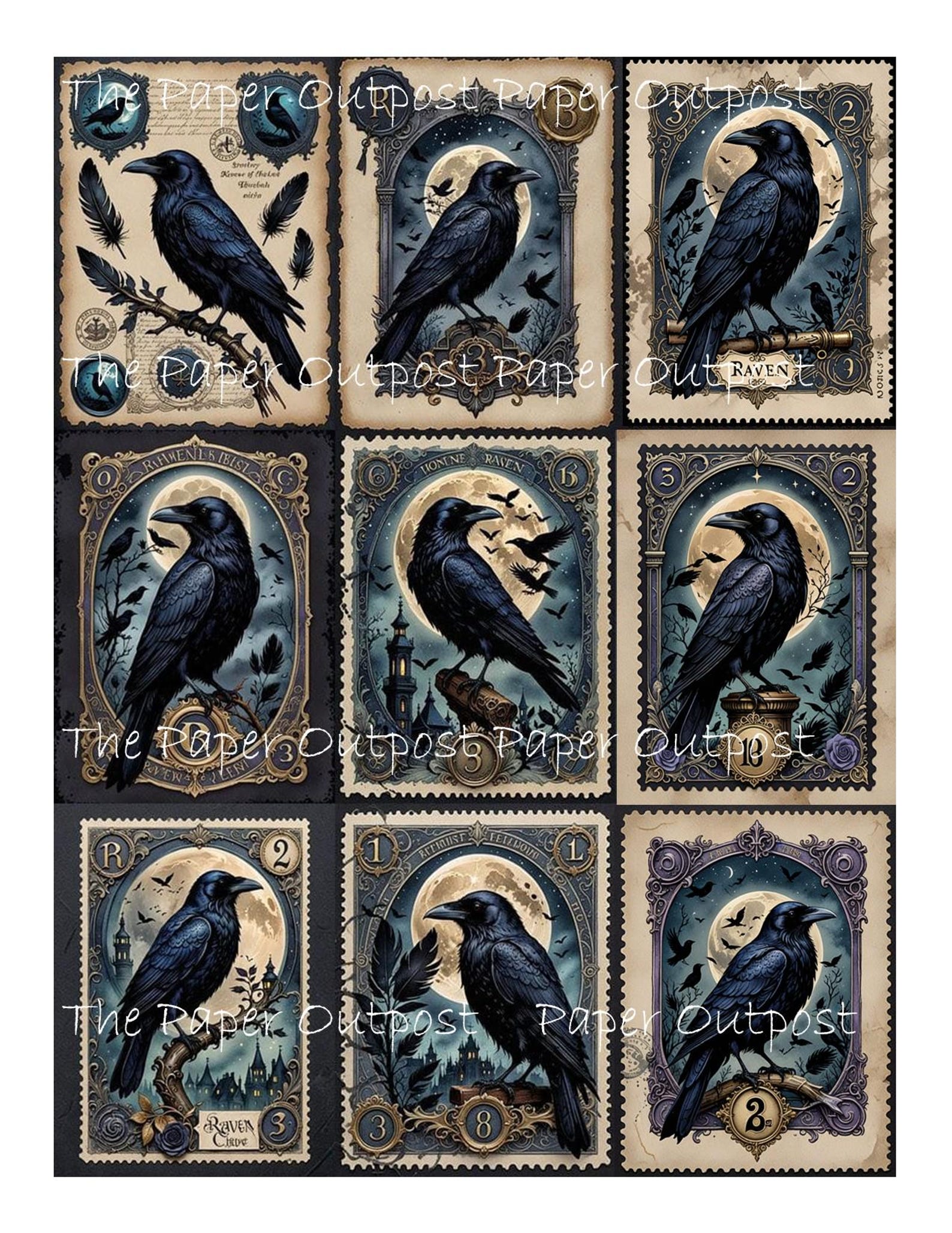Gothic Raven, Dark Bird, Scary Birds, Suspenseful, Mysterious, Feathers ...