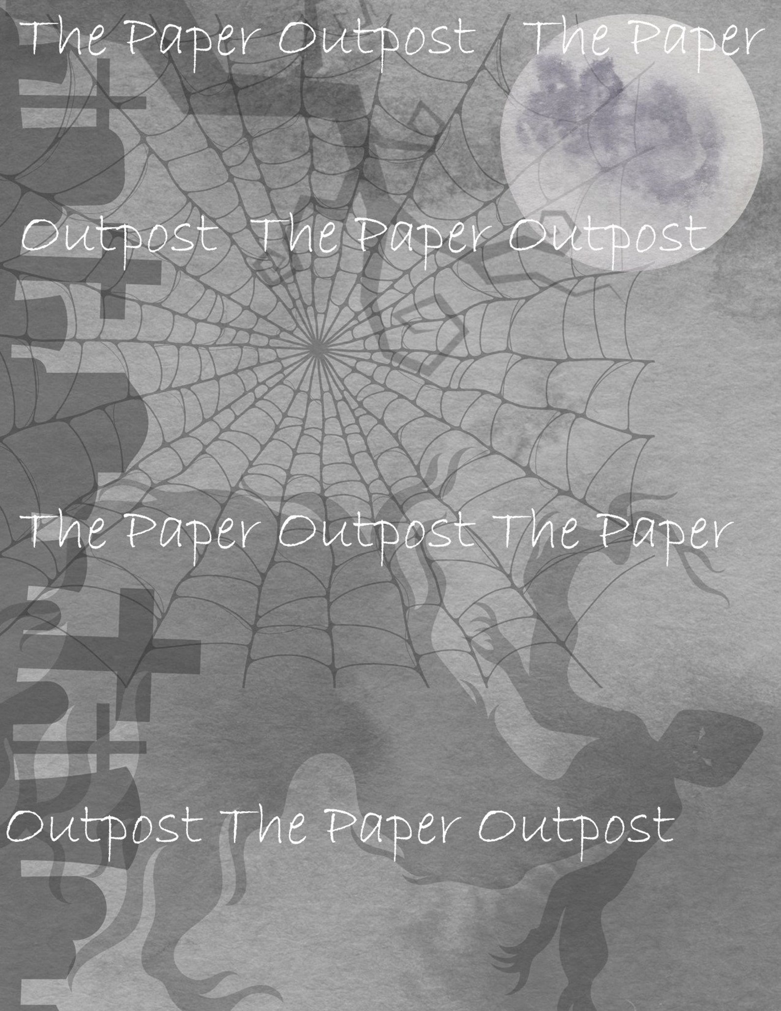 Halloween Signature Gothic Spooky Digital Download Printable - Etsy
