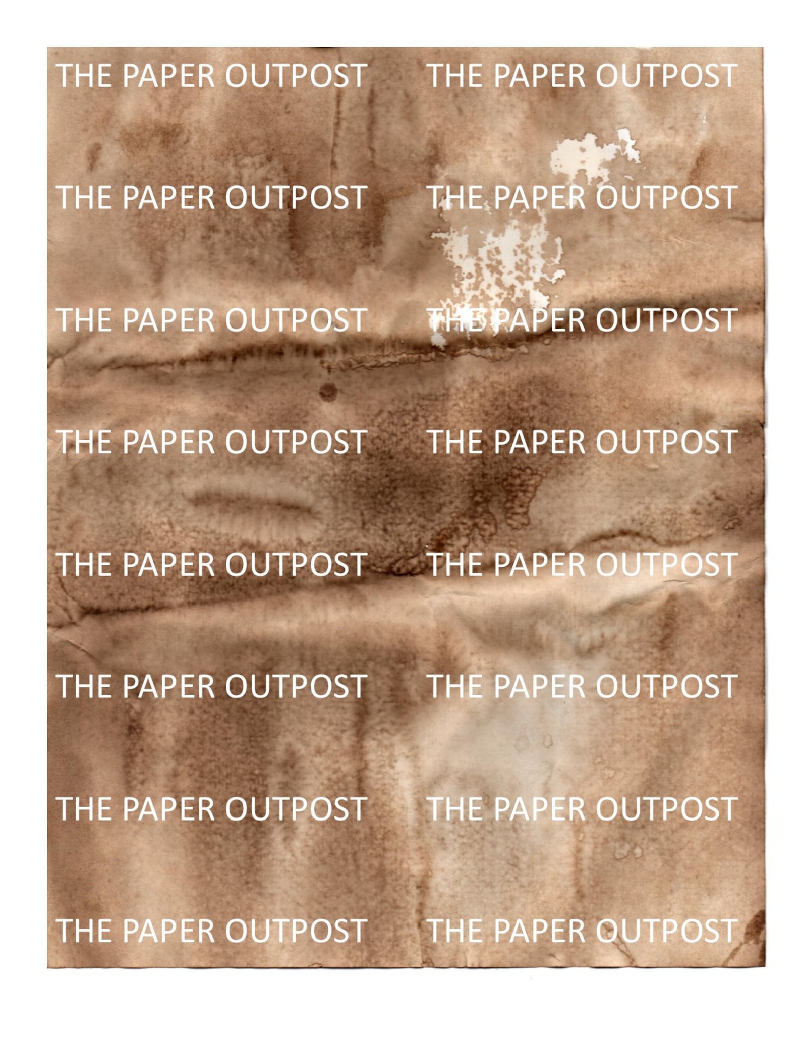 Coffee Dyed Paper Digital Printable Kit Coffee Died Paper Digi - Etsy