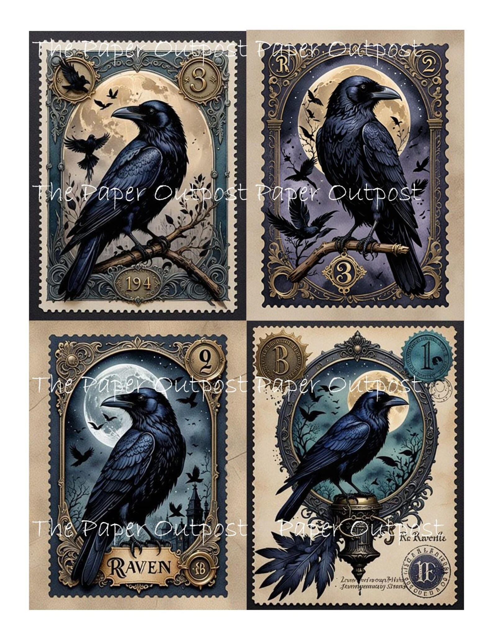Gothic Raven, Dark Bird, Scary Birds, Suspenseful, Mysterious, Feathers ...