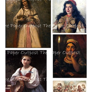 GYPSY HEART Printable Digital Download Printable Image Vintage Gypsy ...