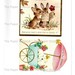 1. Vintage Greeting Cards Digital Printable Kit Digital Kit Digikit ...