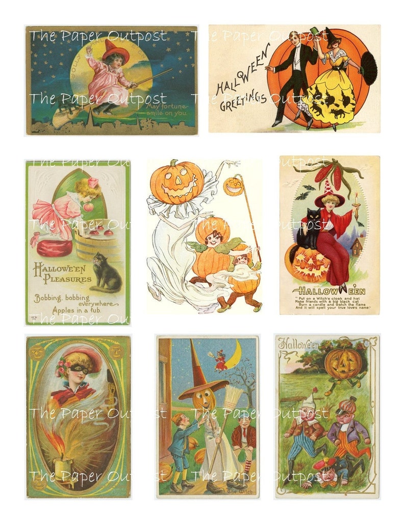 Halloween Vintage 2021 Digikit Digital Kit Digital Printable - Etsy