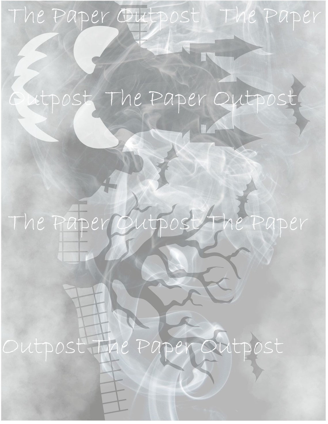 Halloween Signature Gothic Spooky Digital Download Printable - Etsy