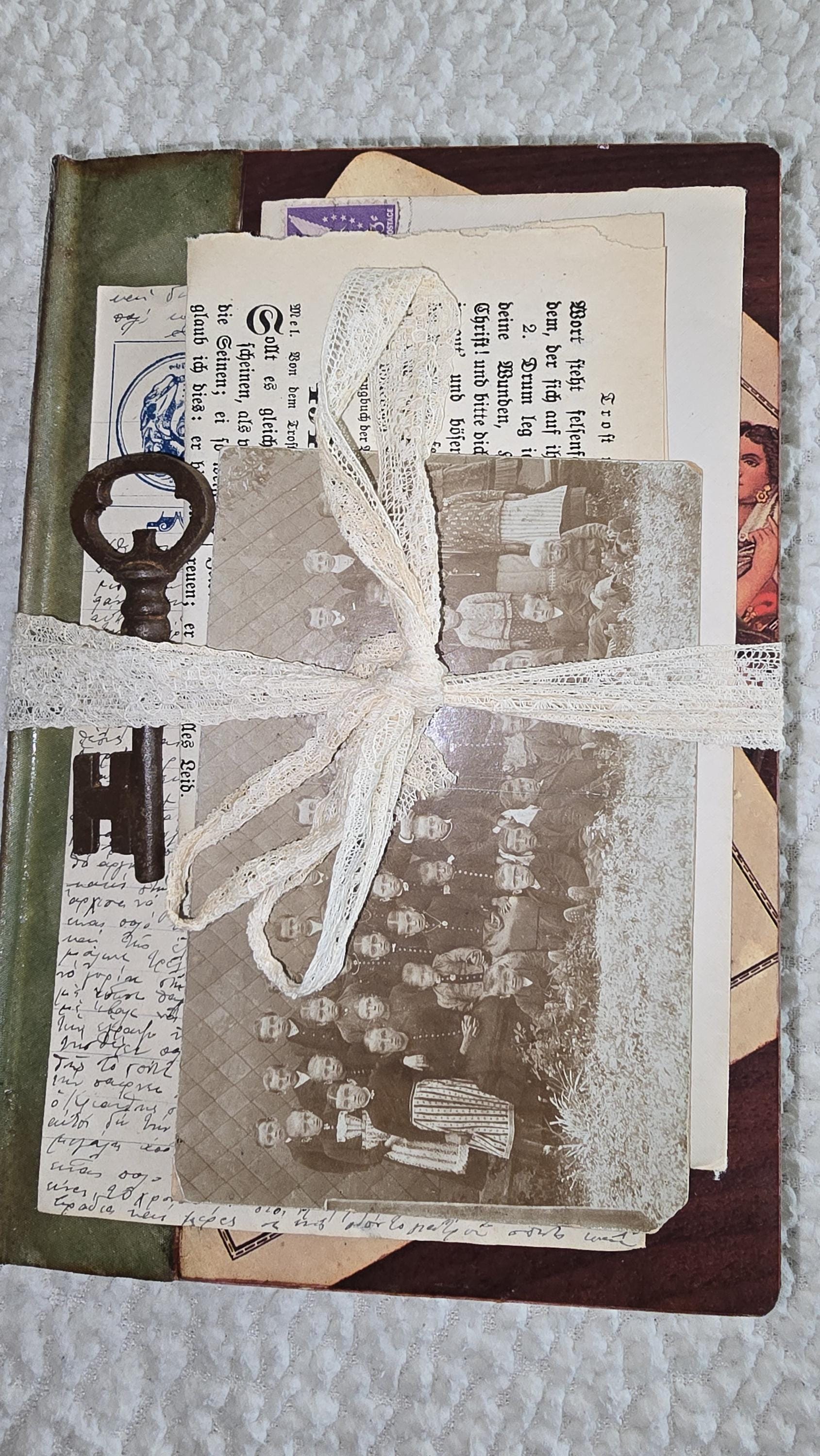 HISTORICAL JUNK JOURNAL Plus Bonus Small Journal for Sale! The Paper ...