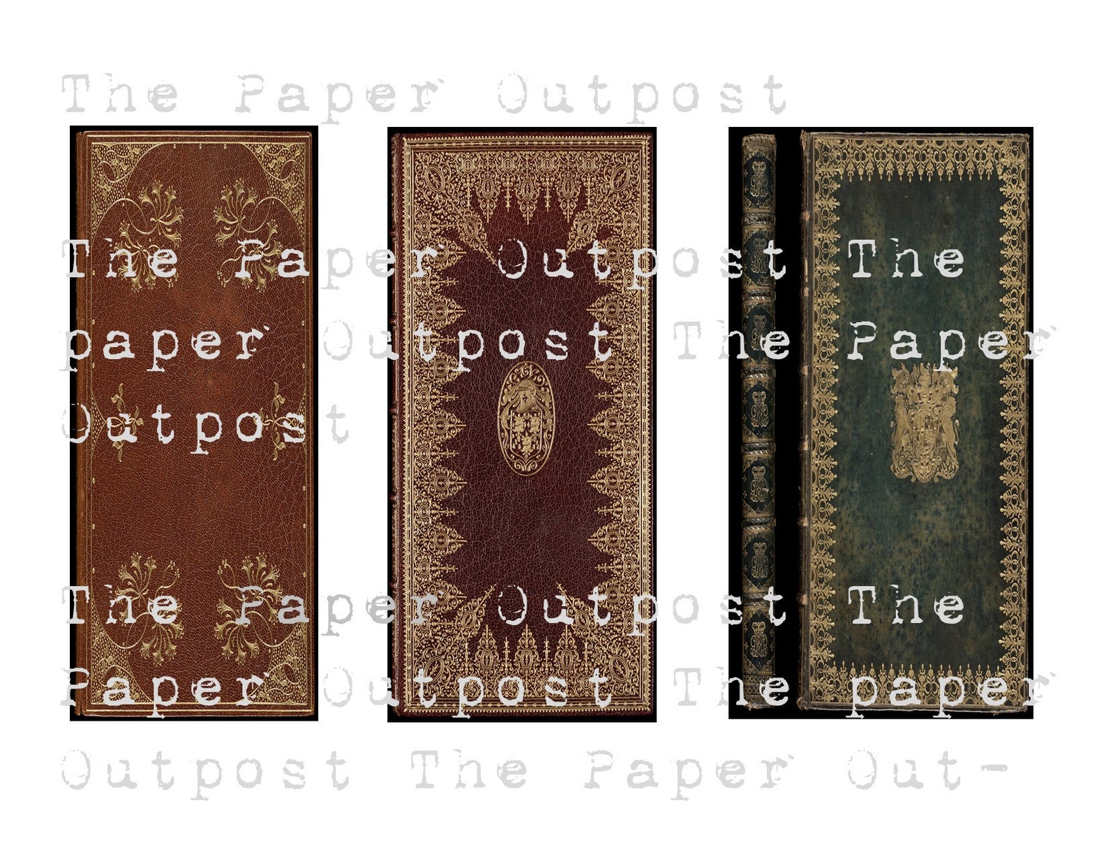 Book Covers Vintage Digital Printable Kit Digital Kit Digi Kit - Etsy