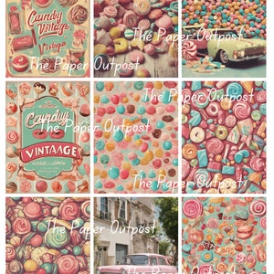 Vintage Candy Images: Printable Digikit (digital Download) - Etsy