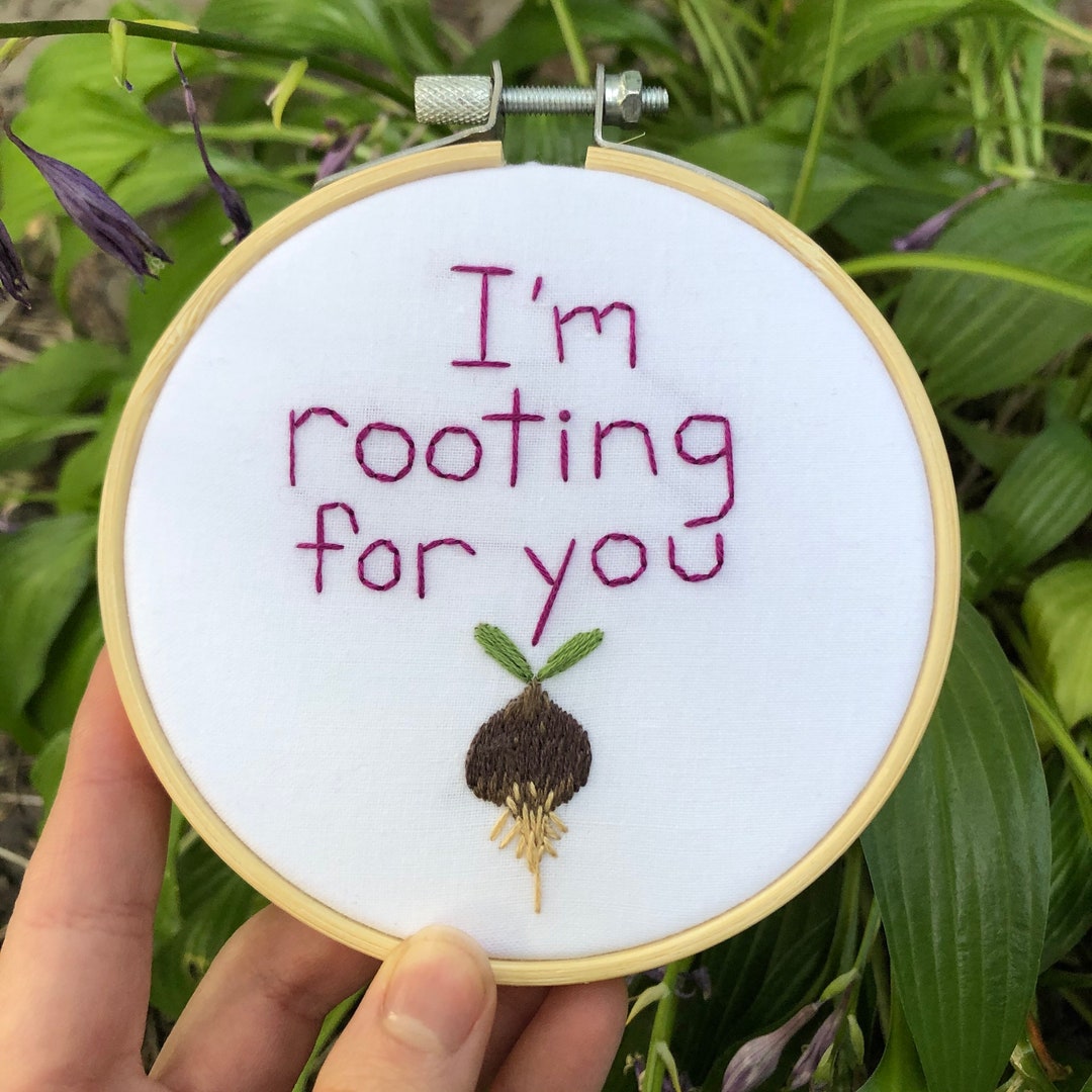4 i'm Rooting for You Plant Pun - Etsy