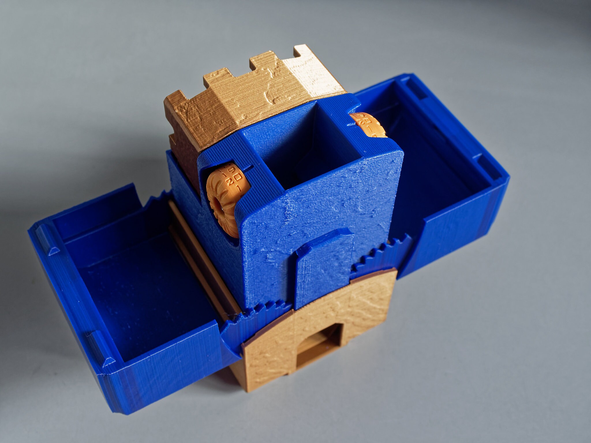STL Files for Folding Dice Tower, With Twin Life Counter - Etsy