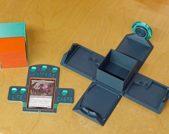 MTG Commander Showcase Deck Box STL Files - Etsy