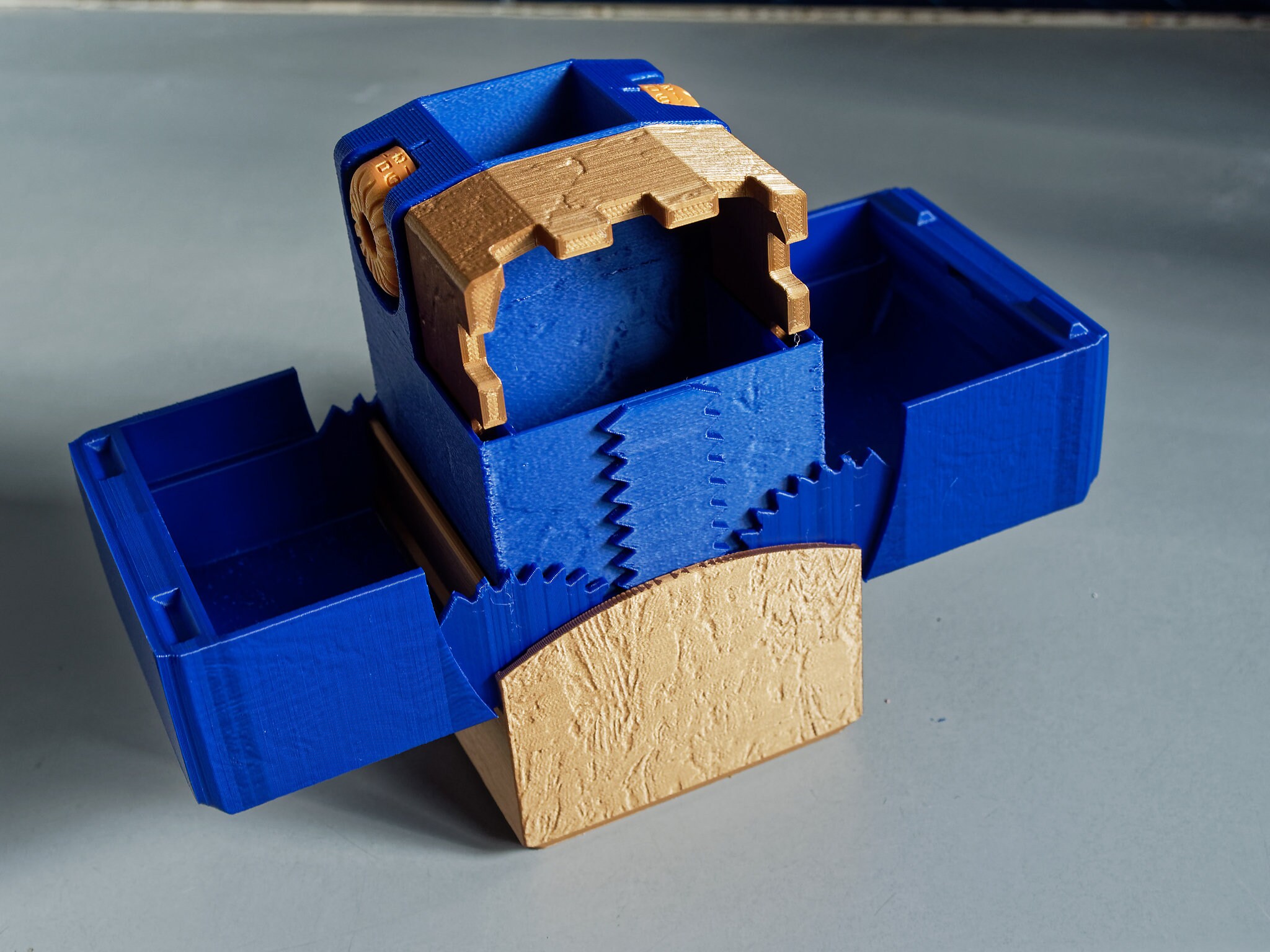 STL Files for Folding Dice Tower, With Twin Life Counter - Etsy